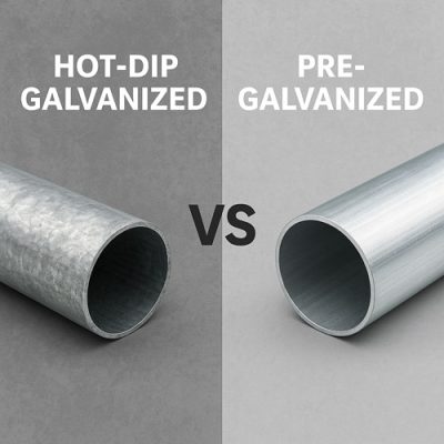 Acero galvanizado vs pre-galvanizado: diferencias, profesionales y ...