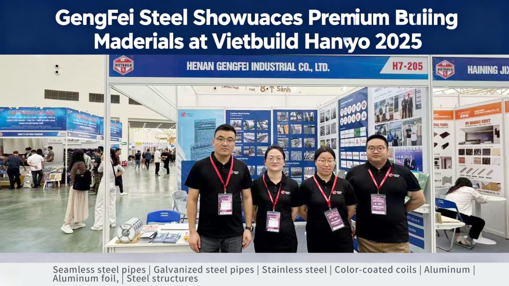GengFei Steel Showcases Premium Building Materials at Vietbuild Hanoi ...